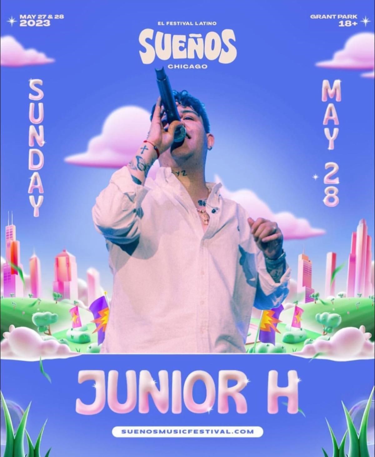JUNIOR H PRESENTE EN EL FESTIVAL SUEÑOS - VinilTv
